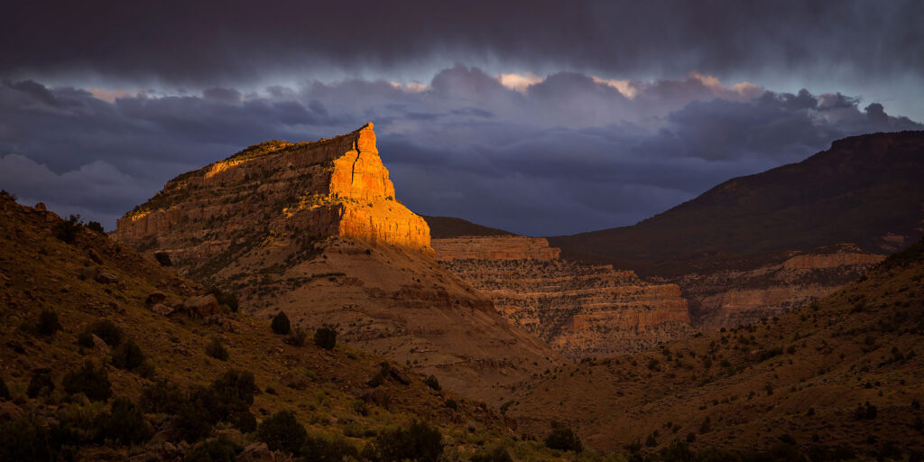 Lower Main Canyon in the Little Book Cliffs // ADVENTR.co