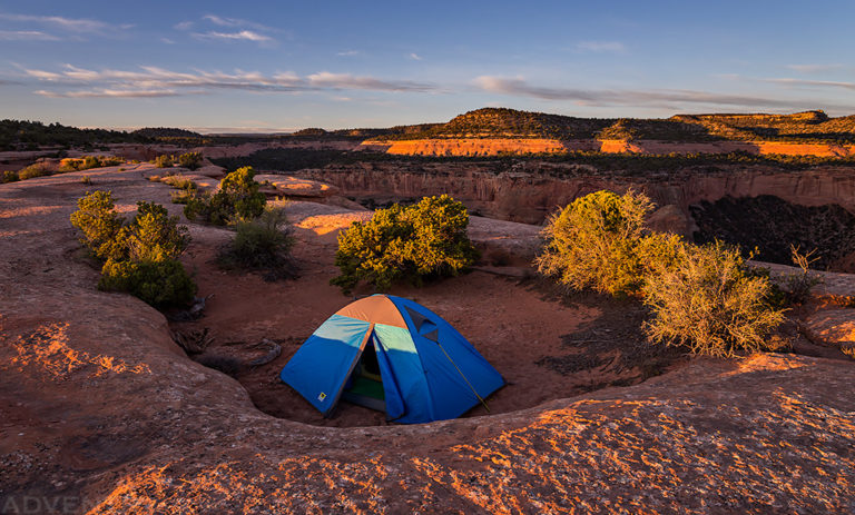Monument Mesa Camp // ADVENTR.co